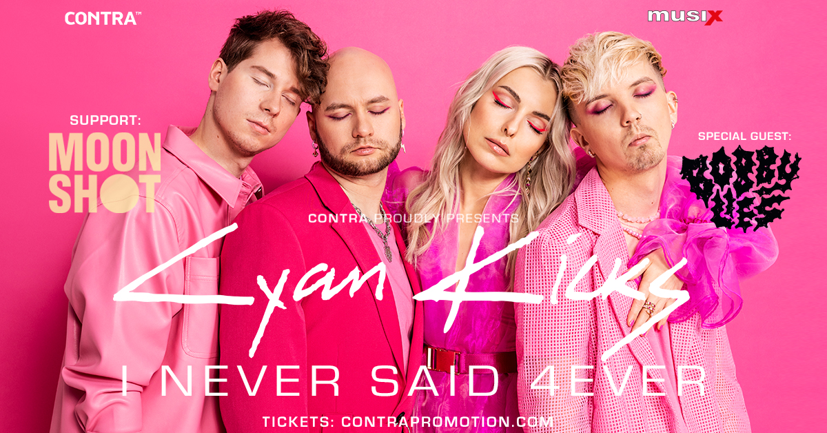 Vorbericht: Cyan Kicks - I never said 4ever Tour - Dark-Art