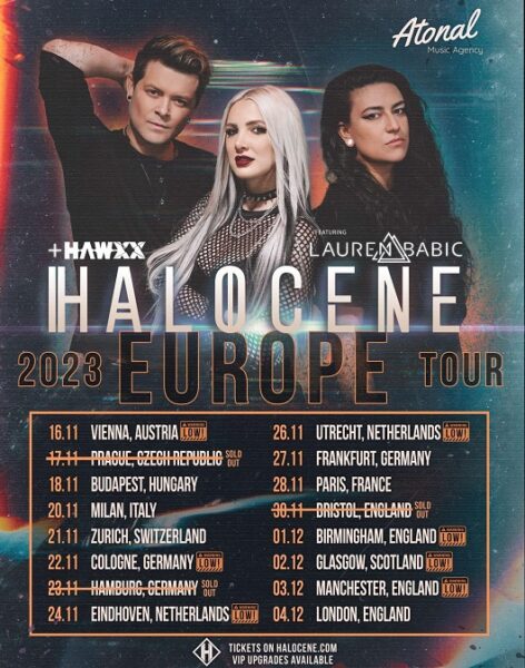 Vorbericht: Halocene + Lauren Babic 2023 Europe Tour - Dark-Art