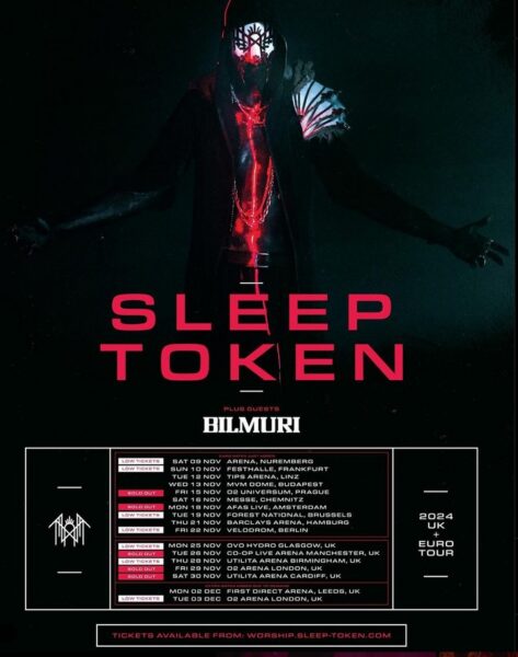 Ankündigung: Sleep Token European Tour 2024 - Dark-Art