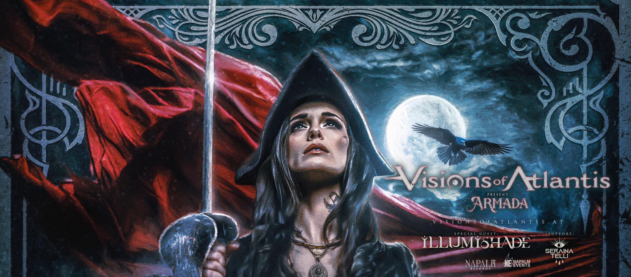 Ankündigung: Visions of Atlantis - Armada Tour 2024 - Dark-Art