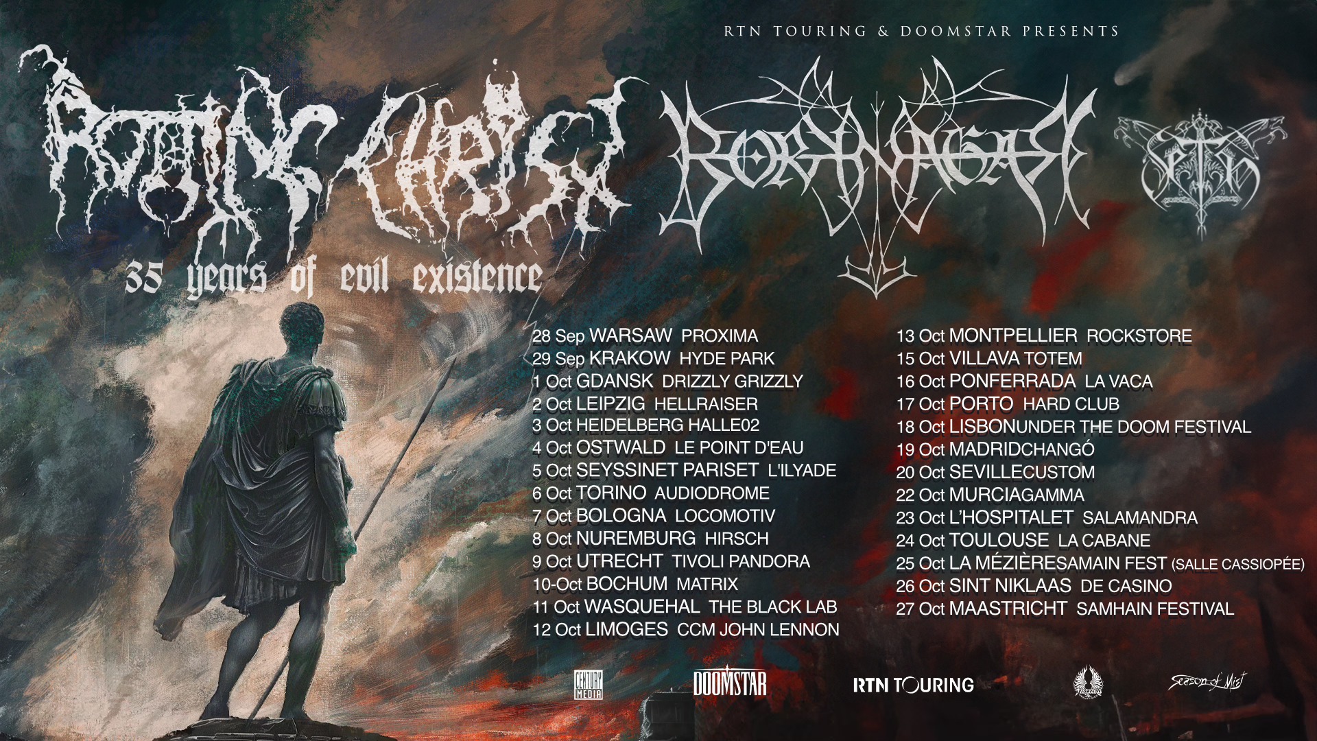 Ankündigung: Rotting Christ - 35 years of evil existence - Dark-Art